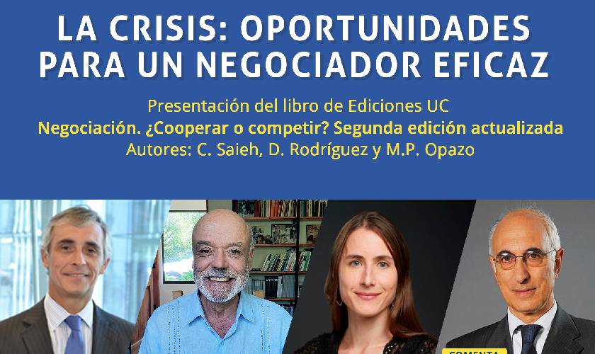 Libro Negociación ¿Cooperar o compertir?: Presentan segunda edición