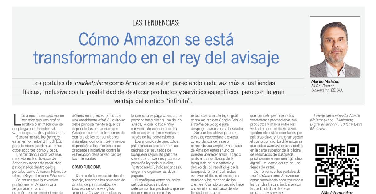 Cómo Amazon se está transformando en el rey del avisaje - UC